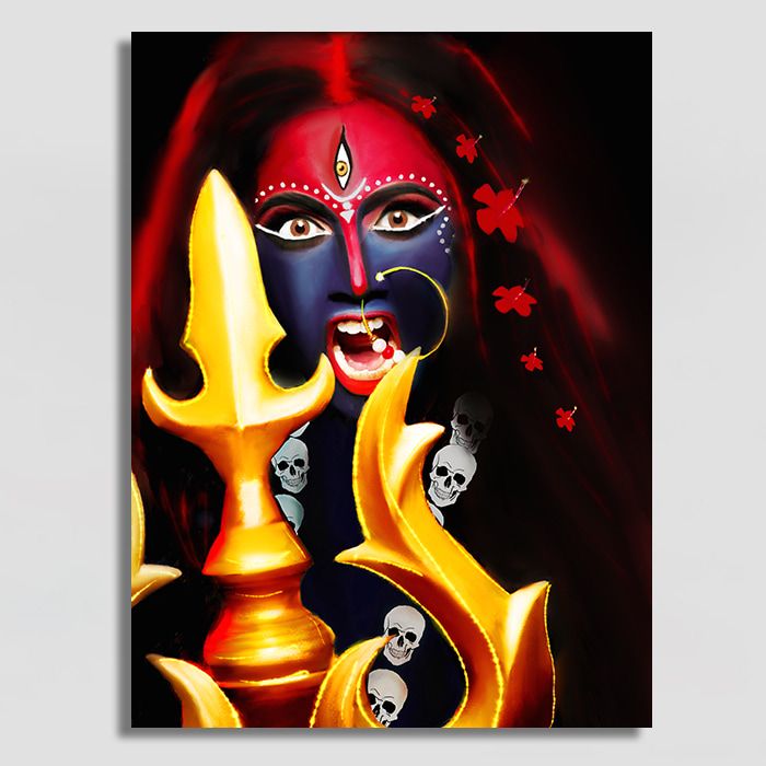 Goddess Kali - Canvas - campestre.al.gov.br