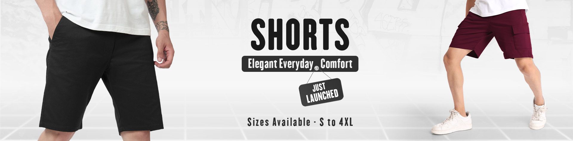 Shorts for Men - Buy Latest Men's Shorts Online at Beyoung