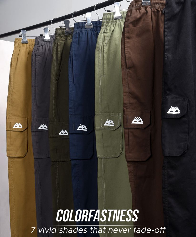 Buy Dark Blue Cargo Men Jogger Pants Online in India -Beyoung