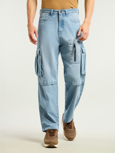 Cargo Jeans for Men - Buy Denim Cargo Online at Beyoung