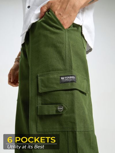 Cargo Pants for Men - Buy Cargo Trousers Online at Beyoung