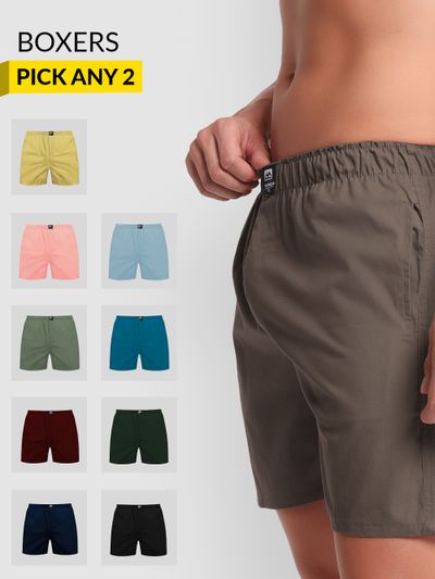 Buy Boxers for Men - Men's Boxers Online - Beyoung