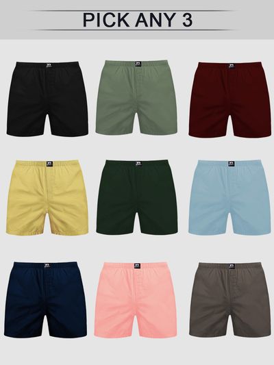 Boxers for Men - Buy Boxer Shorts Online in India | Beyoung