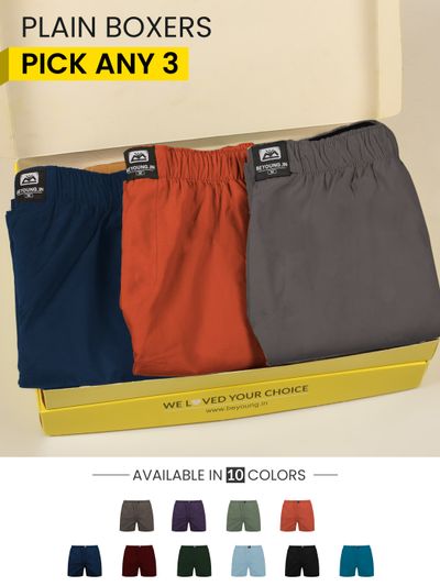 Buy Boxers for Men - Men's Boxers Online - Beyoung