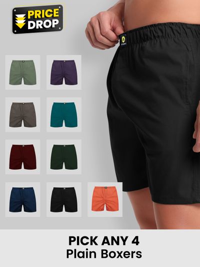 Buy Boxers for Men Online @ Best Prices | Beyoung Mens Boxers