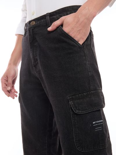 Cargo Jeans for Men - Buy Denim Cargo Online at Beyoung