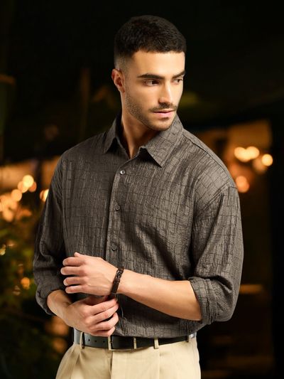 Buy Textured Shirts for men Online at Low Prices - Beyoung