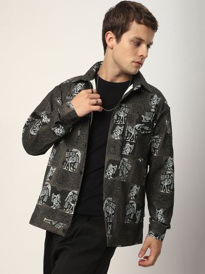 Shackets For Men Under Rs. 1000 | Buy Printed Shacket For Men
