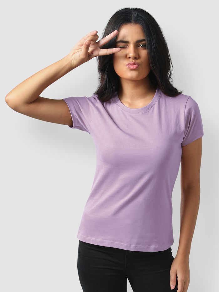 Plain t shirts for women store