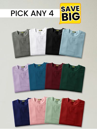 Plain T-Shirts: Buy Plain Solid T Shirts for Men at Beyoung