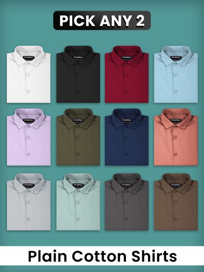 Buy Shirts Combos Online in India at Low Price | Beyoung